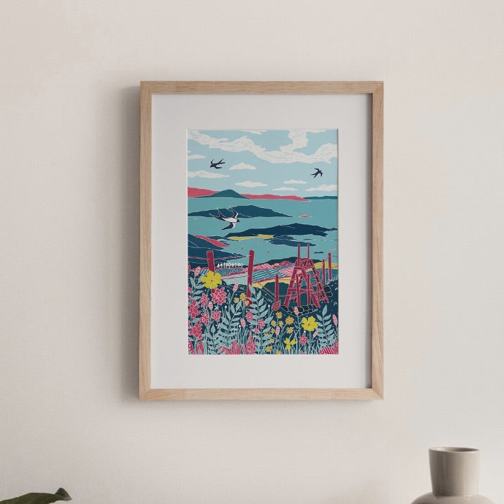 Kilkee Cliffs, Co. Clare - art print – Hopeless Botanics